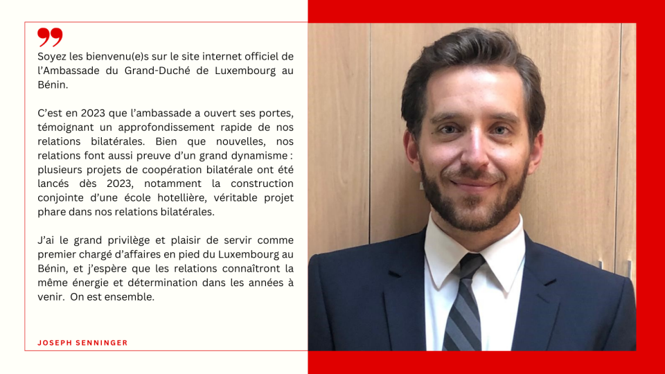 Ambassade - Ambassade du Luxembourg à Cotonou